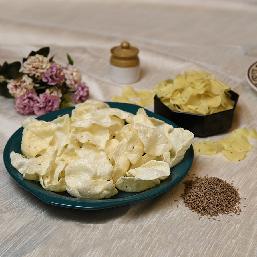 Amba Foods Store | Plain Rice Papad