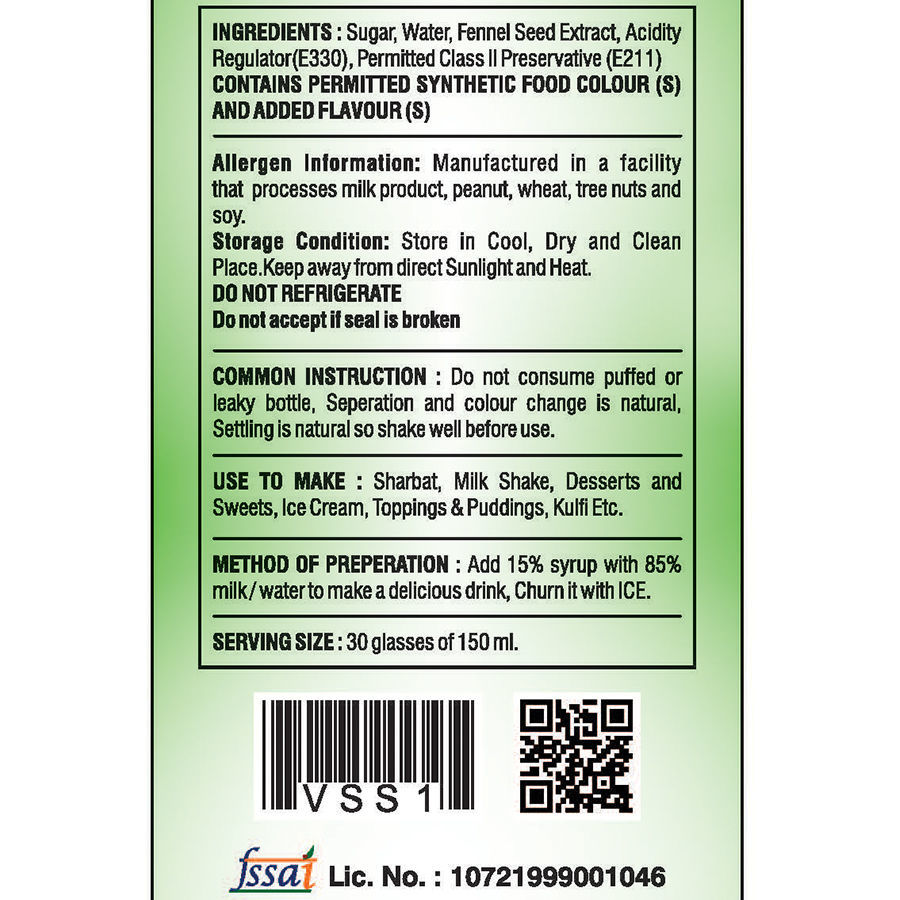 Amba Foods Store | Real Variyali Sharbat